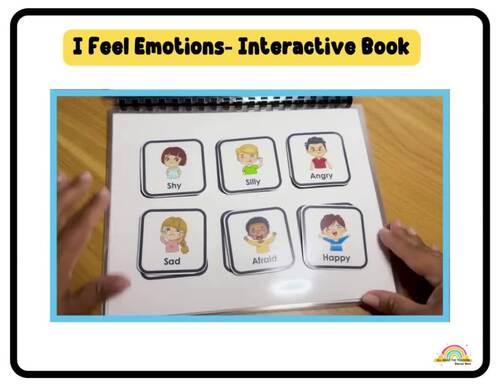 Adapted Book- I Feel Emotions by ALL ABOUT THE TEACHING | TPT