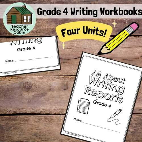 Grade 4 WRITING UNITS Bundle (Printable + Google Slides™) | TPT