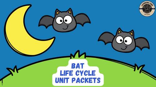 Bat Life Cycle Science Worksheets October PreK Kindergarten First TK UTK