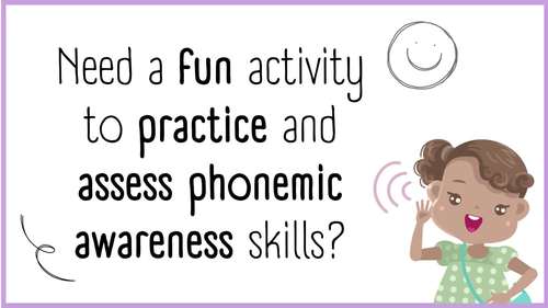 Initial Phonemes & Auditory Discrimination Digital Activity | TPT