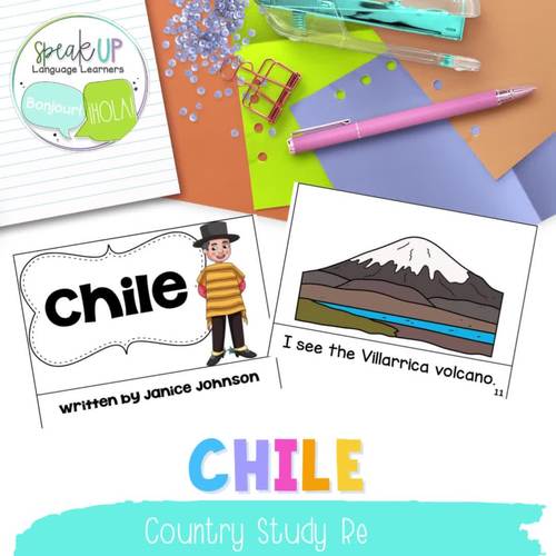 Chile Country Study Reader & Activities Print & Digital with Audio ...