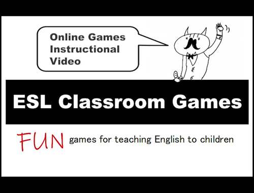 ESL Classroom Games - Short Games *COLOUR EDITION + 5 bonus games*