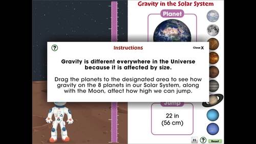 Galaxies & The Universe: Gravity in the Solar System - MAC Gr. 5-8