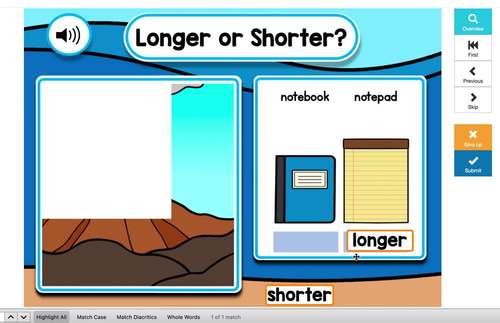 Nonstandard Measurement Distance Learning Boom Cards by A Kinderteacher ...