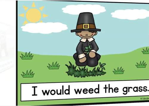 Thanksgiving Sight Words Book Boom Cards by Suburban Teacher | TPT