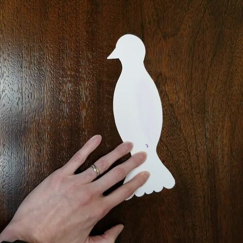 Spirit of God Dove Craft for Kids Sunday School Bible Lesson, Baptism ...