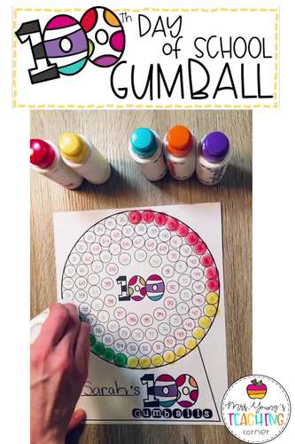 100th Day Gumball Machine *Counting to 100 by Play Discover Grow