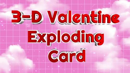 Christian VALENTINE'S DAY Carousel Pop-Out Card Craft - 1 Corinthians 13