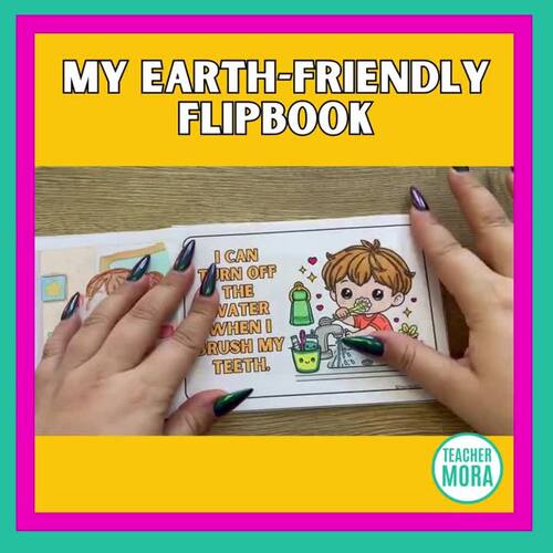 My Earth-Friendly Flipbook | Sustainability & Earth Care| Reduce, Reuse ...