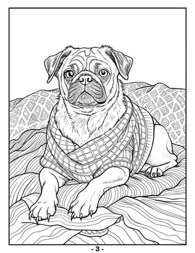 coloring pages dogs realistic