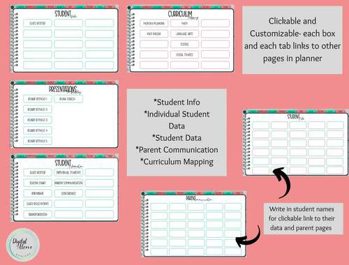 Digital-Teacher-Planner-20232024-Dated by Digital Alcove Designs