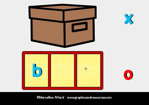 BOOM CARDS KINDERGARTEN BUILD CVC WORD WORK ACTIVITY DIGITAL MAGNETIC ...