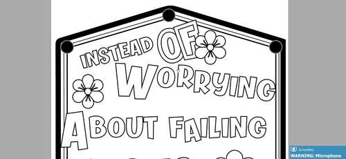 Growth Mindset Banners Coloring- Bunting Flags Growth Mindset For Your ...