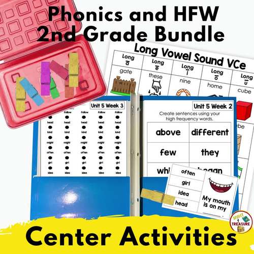 Benchmark Advance Phonics and High Frequency Word Activities | 2nd ...