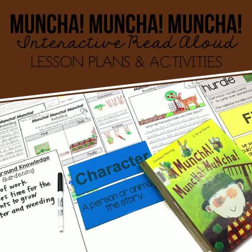 Muncha! Muncha! Muncha! Spring Read Aloud Activities & Lesson Plans