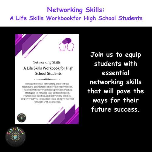 Networking Skills | Life Skills Workbook for High School Students