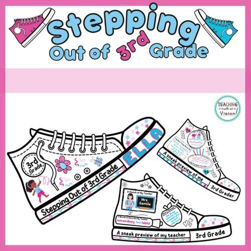 End of Year Summer Activities & Crafts BUNDLE, ELA & Math Review 3rd Grade