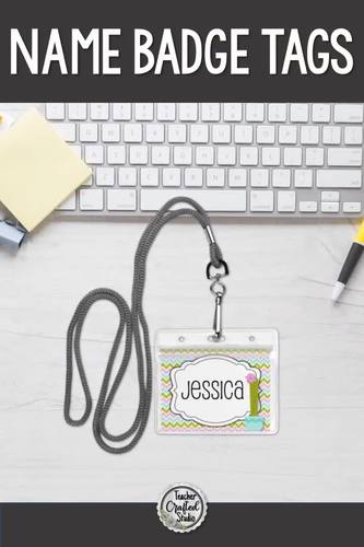 Cactus Fun Editable Name Tags | Coat Hook Tags by Teacher Crafted Studio