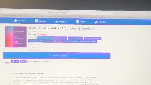 SPEECH THERAPY BOOM CARDS: Coarticulation R Growing Bundle | TPT