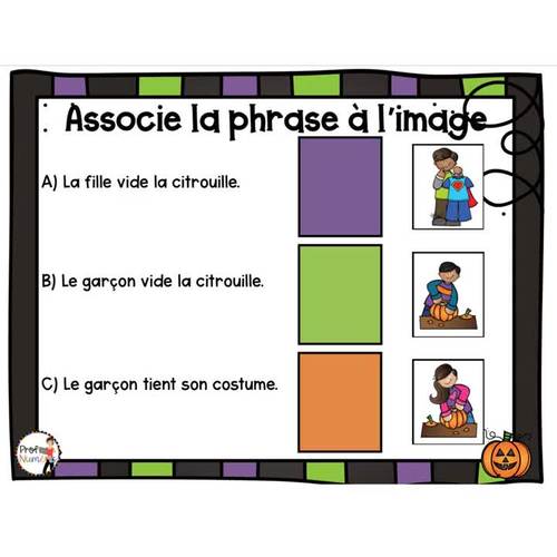 5 au quotidien TNI – Halloween - Jeux AUDIO interactifs TBI by Prof Numeric
