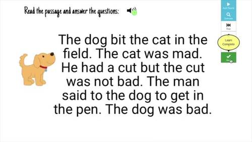 Reading Comprehension Level C Interactive Boom Cards by The Autism Helper