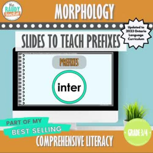 Morphology | Prefixes Slides | Gr 3 and 4 | New Ontario Language ...