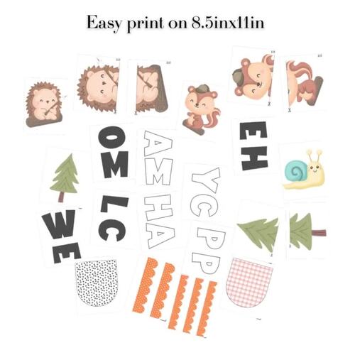 Happy Campers Bulletin Board | Back to School Bulletin Board Kit | Editable