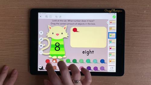 Counting Objects to 20 Teen Numbers 1 to 20 Math Games Seesaw Activities