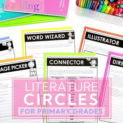 Literature Circles - Book Clubs | Roles & Reflection Pages | Print and ...