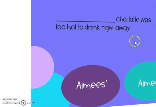 Apostrophes, Contractions, Plurals, and Possessives Practice Quiz ...