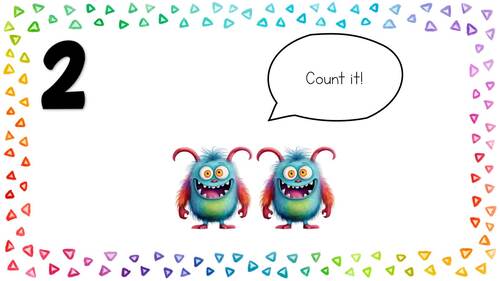 Math Monsters Number Talks Digital Lesson Number 2 | TPT