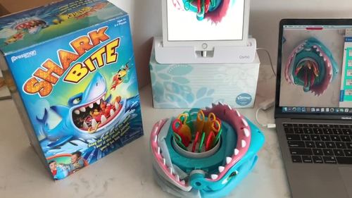 SHARK BITE, BOOM CARDS GAME COMPANION BUNDLE (ARTICULATION & LANGUAGE)