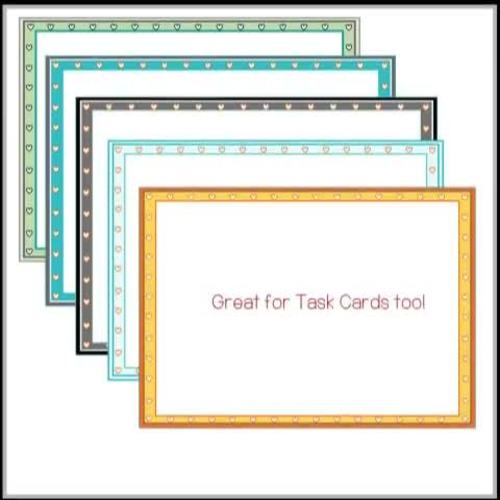 BOOM CARD Templates Hearts by Research Based Teaching Tools | TPT