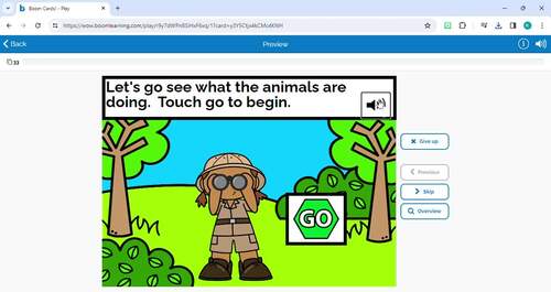 What Are the Animals Doing? GIF Actions by Creative Speech Language ...