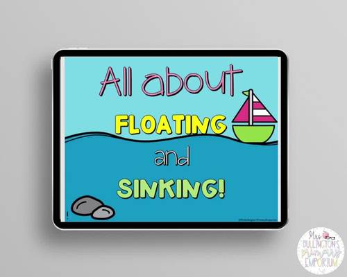 No Prep Sink or Float Density Lesson with Extension Activities | TPT