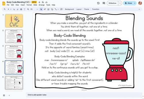 Digital Phonics: Body Coda & Continuous Blending w Continuous Sounds ...