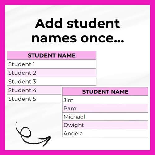 Student Attendance Tracker Google Sheet- Digital Data Tracker ...