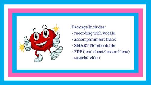 Valentine Song and Dance with Valentine Rhythm Activities | TPT