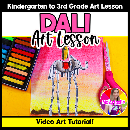 Salvador Dali Elephant Art Project Surrealism Art Lesson Primary Art ...