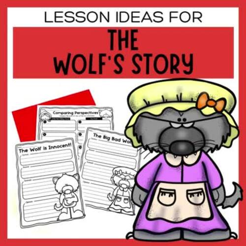 Lesson Ideas for The Wolf's Story Worksheets & Activities by Little ...