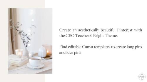 Templates for Idea Pins Pinterest by Kayse Morris - The CEO Teacher