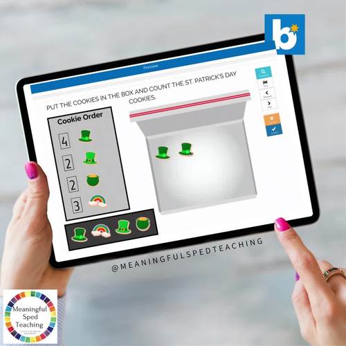 St. Patricks Day Life Skills Inventory and Stocking Bundle Digital Boom ...