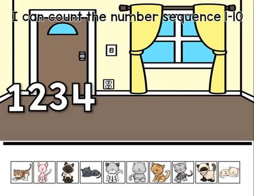 Count & Sequence 1-10 | CATS | DIGITAL Practice | Early Childhood and ...
