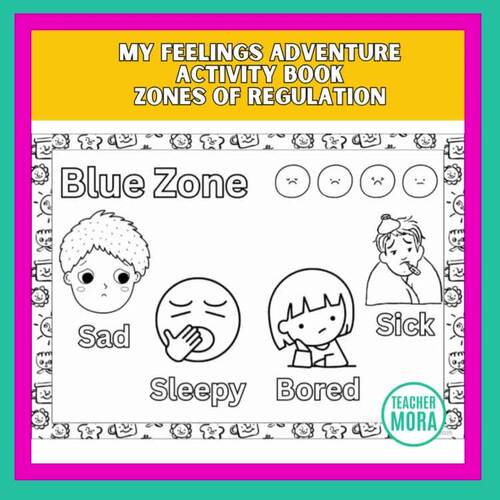 My Feelings Adventure Activity Book – Zones of Regulation | SEL ...