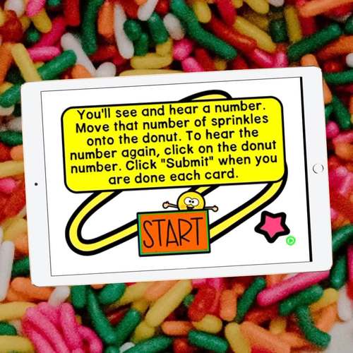 Count to 10 | Donut sprinkles | Boom cards with audio by LOL - Life of ...