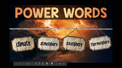 Weather PowerPoint Google Slides Interactive Climate Zones Seasons