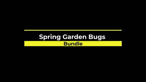 GARDEN BUGS & INSECTS BUNDLE | 7 EASY Directed Drawing & Painting Art ...
