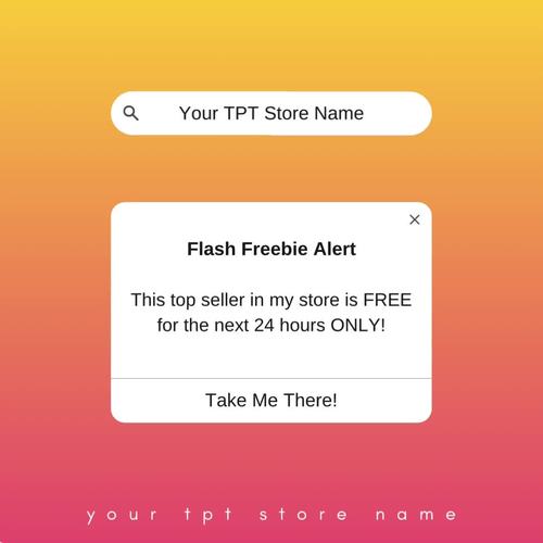Instagram Post Templates for TPT Sellers for Canva Engagement Gradient