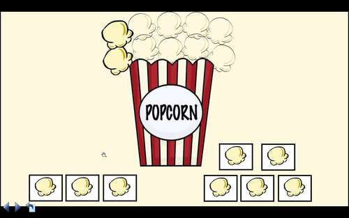 Digital Token Board Popcorn Theme (10 tokens) by Miss Bee Havior