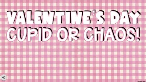 Valentine's Day Party Game | Cupid or Chaos? | Google Slides Community ...